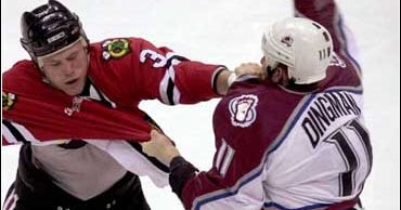 Avalanche Ground Blackhawks - CBS News