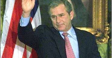 Dubya Gets Down To Business - CBS News