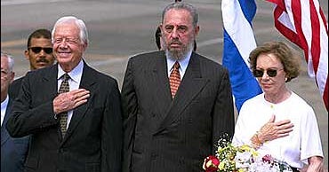 Carter Meets With Castro Dissidents - CBS News