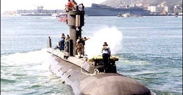 Navy Sub Catches Fire - CBS News