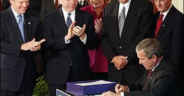 Bush Signs Homeland Bill - CBS News