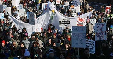 Protesters Cap Weekend Of Action - CBS News