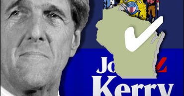 Kerry Scores Narrow Wisconsin Win - CBS News