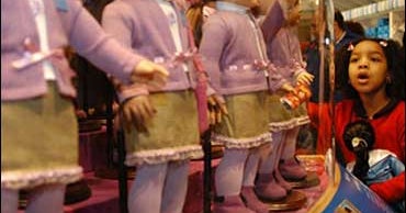 Conservatives Protest Doll Maker - CBS News