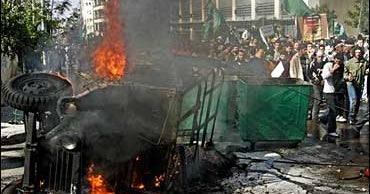 Danish Embassy In Beirut Torched - CBS News