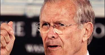 Rumsfeld Praises CIA Nominee - CBS News