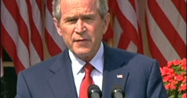 Bush Digs In On Terror Bill - CBS News