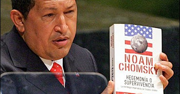 Chomsky Gets Boost From Chavez - CBS News