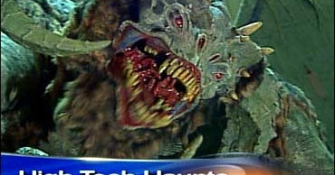 Haunted Houses Go High-Tech - CBS News