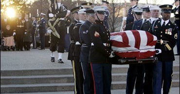 Gerald Ford Laid To Rest - CBS News