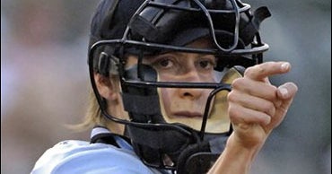 Female Ump Gets A Day In The Big Leagues - CBS News