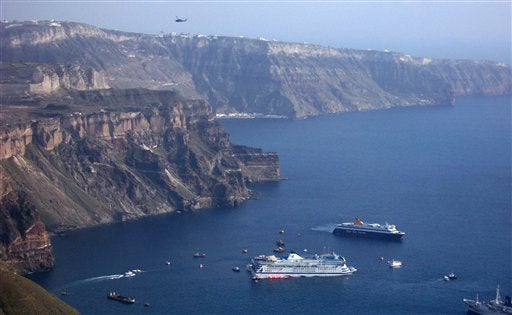 Greek Cruise Ship Sinks