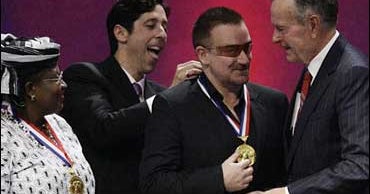 Bono Receives Liberty Medal - CBS News