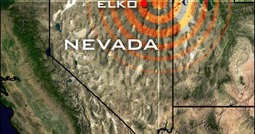 Earthquake Hits Northeast Nevada - CBS News
