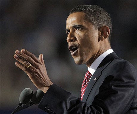 Obama Takes Center Stage