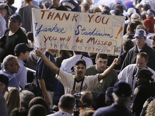 Farewell to Yankee Stadium