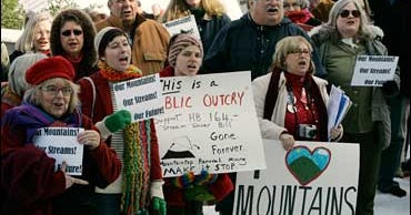 Bush To Ease "Mountaintop Mining" Rule - CBS News