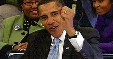 An "Everyday" American On Obama's Train - CBS News