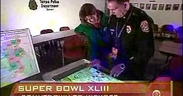 "Virtual Dome" Over Super Bowl Stadium - CBS News