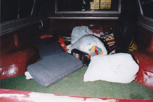 Crime scene photos: River's Edge