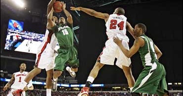 NCAA: Mich. State Bests Louisville, 64-52 - CBS News