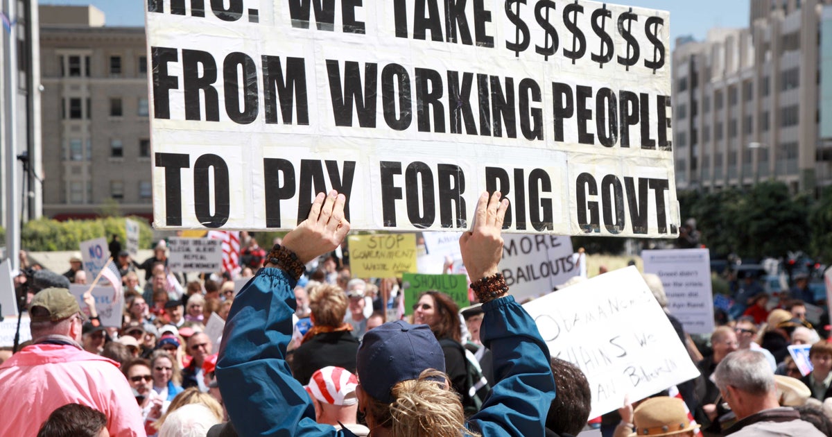 Fear of big government near record high, poll shows - CBS News