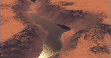 Images Suggest Mars Once Had Massive Lake - CBS News
