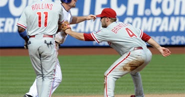 Philly Player Turns Unassisted Triple Play - CBS News