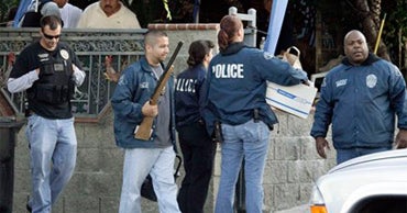 LAPD Targets Gang Accused of Killing Cop - CBS News