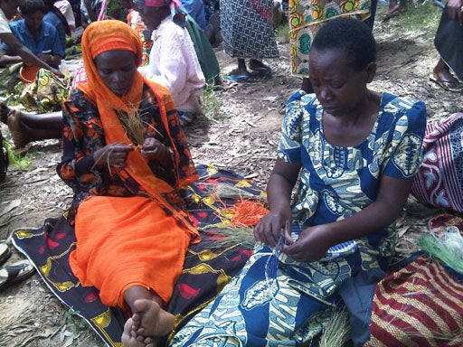 Weaving Progress in Rwanda