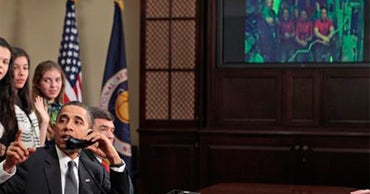 Astronauts Take Call From Admiring Obama - CBS News