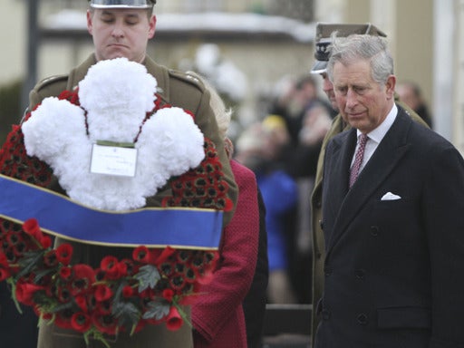 Prince Charles and Camilla in Poland