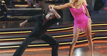 Pamela Anderson Pairs with New "DWTS" Pro - CBS News