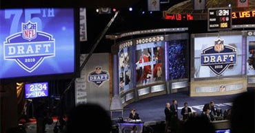 Mr. Irrelevant Lands With the Lions - CBS News