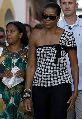 The Obamas in Spain