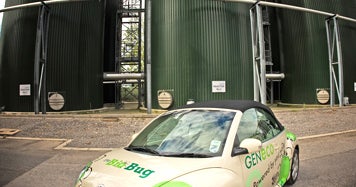 Poo-Powered Vehicle Hits the Road: No Flies on This Car - CBS News