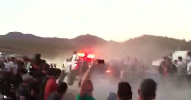 Caught On Tape: Deadly Off-Road 'California 200' Crash - CBS News