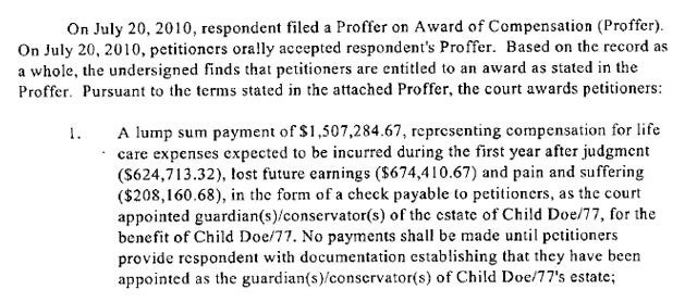 Family to Receive $1.5M+ in First-Ever Vaccine-Autism Court Award - CBS ...