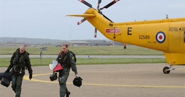Prince William, RAF Pilot, Makes First Rescue - CBS News