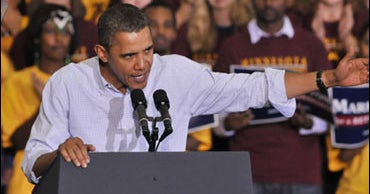 Obama Rallies for Senate Leader in Key Race - CBS News