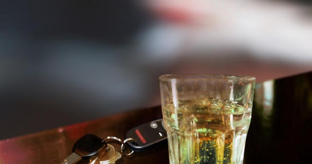Drunk Driver Pulls Over for Flashing Lights...Not Police Lights - CBS News