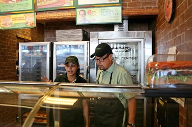 Subway Exec Don Fertman Gets Behind the Counter
