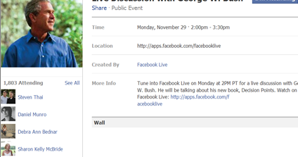 George W. Bush Meets Facebook - CBS News