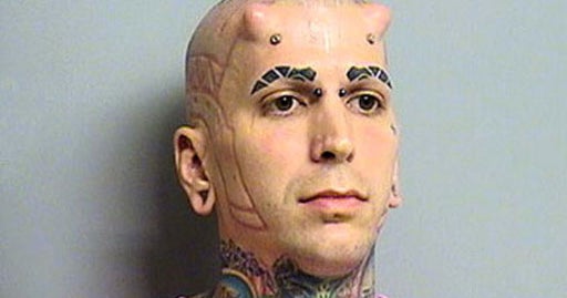 Weirdest Mug Shots: From lizard man to mohawk girl - CBS News