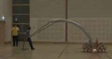 FAIL Fake-Out: Man launches himself with catapult - CBS News