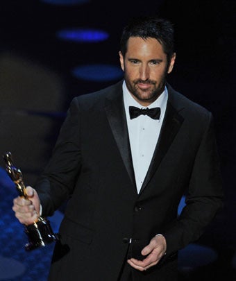 Trent Reznor wins Oscar for Best Original Score with Atticus Ross - CBS ...