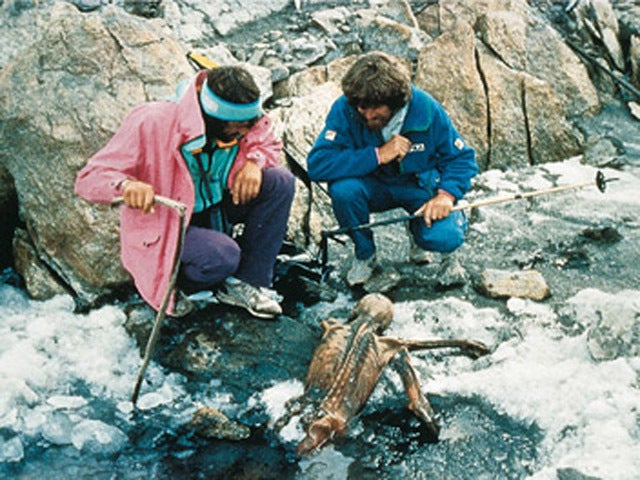 First look at "Oetzi" the Neolithic ice man