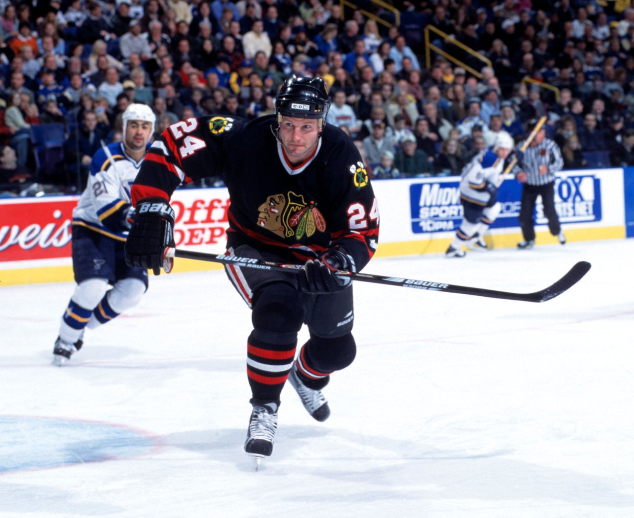 Bob Probert: Late NHL star among athletes hit by brain disease - CBS News