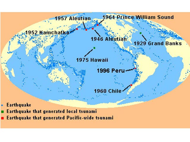 World's biggest tsunamis