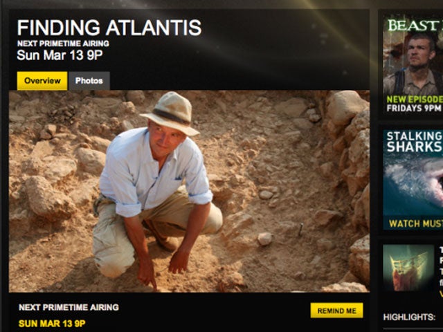 City of Atlantis found just in time for TV special? - CBS News